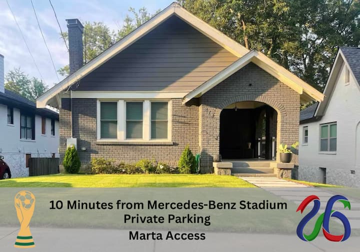 Cozy Home W/ Private Parking Near Downtown - Atlanta, GA
