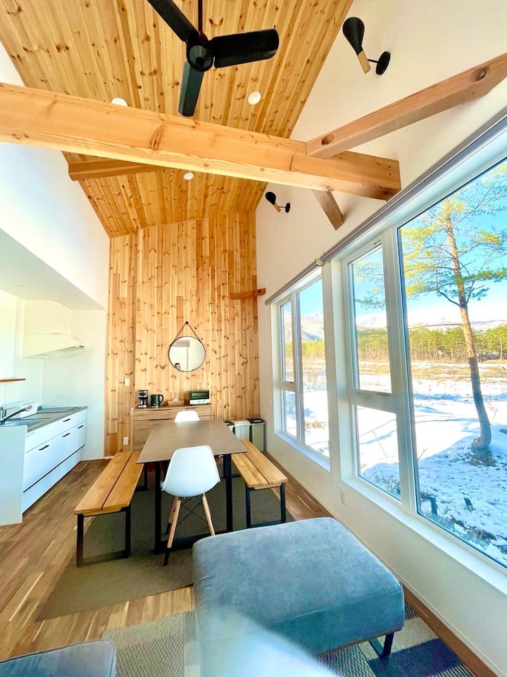 新築Panoramahomesb/newly Built Chalet With Alps View - Hakuba