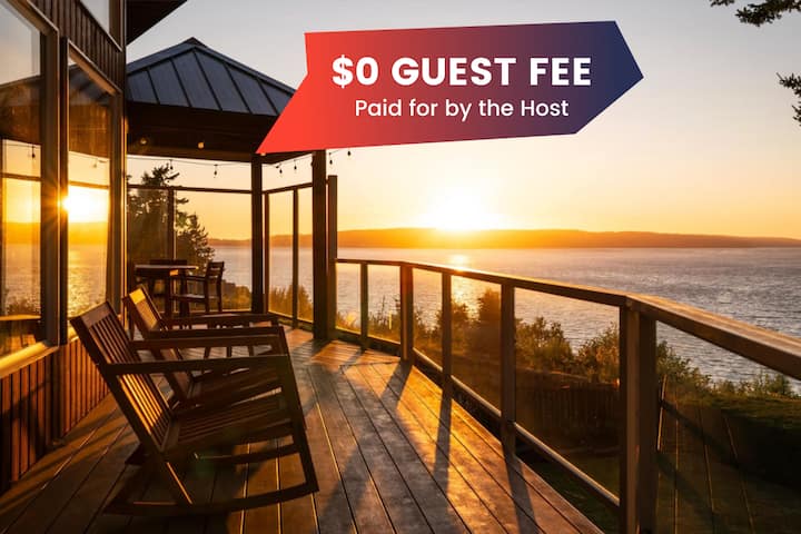 Luxury Beach Home | Ocean View | Sonos - Langley, WA