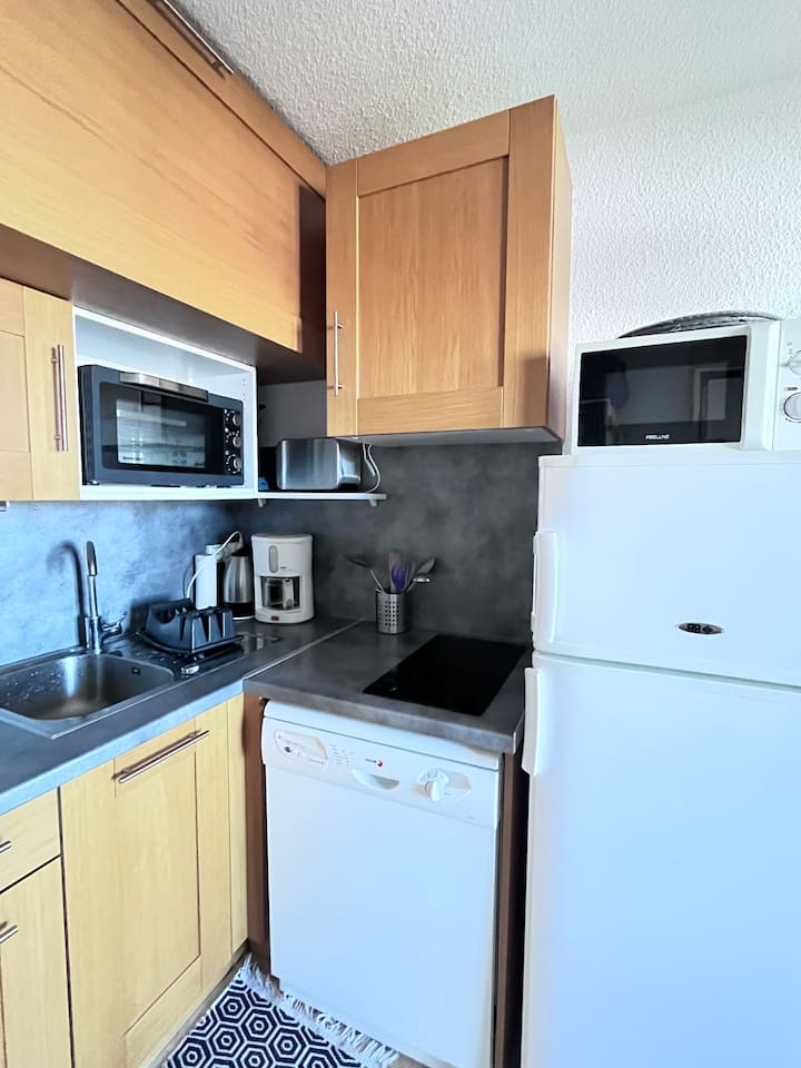 Studio Idéal Famille + Balcon Vue Vercors ! - Chamrousse