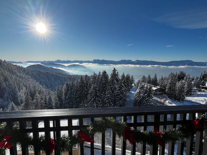 Studio Idéal Famille + Balcon Vue Vercors ! - Chamrousse