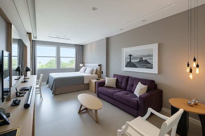 Moderno Studio Frente Mar - Brasil