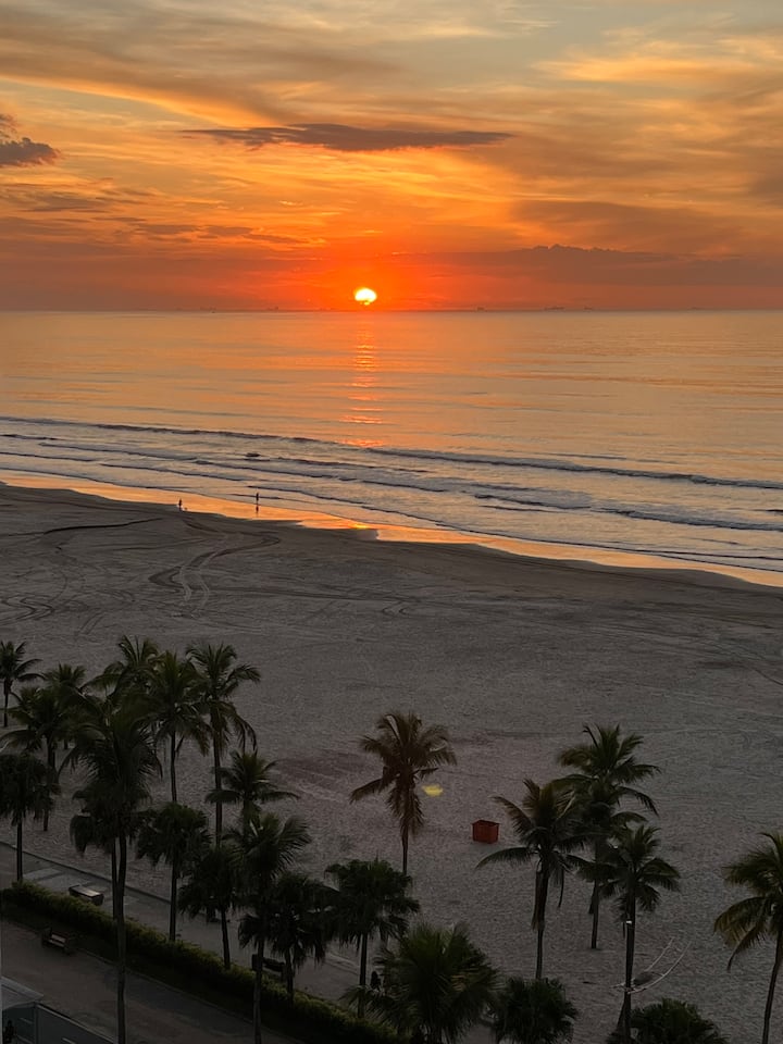 Apartamento Pé Na Areia - Praia Grande