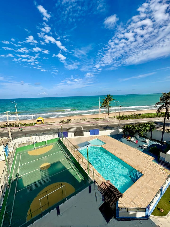 Apto Beira Mar De Maceió | Pague Em 6x S/ Juros - Maceió