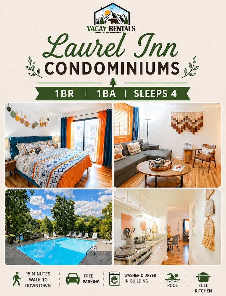 Stylish Gem/dt Gatlinburg/sleeps4 - Gatlinburg, TN