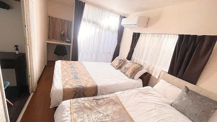 新宿中心位置/步行至大久保站1分钟、山手线新大久保站5分钟/极佳地理位置/一楼房间/b102-ax - Shinjuku City