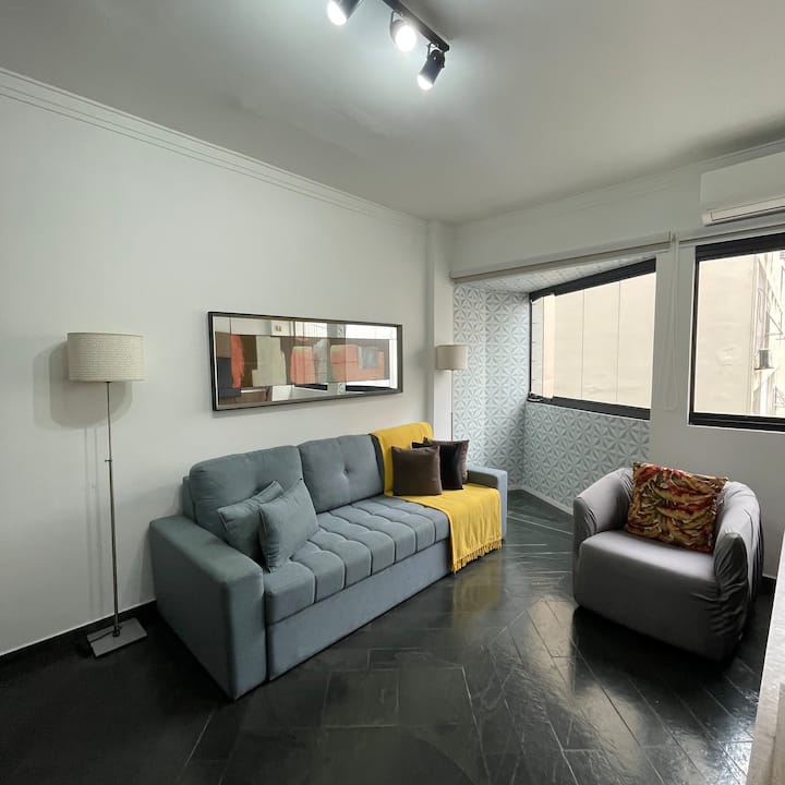 Apartamento Aconchegante Beira Mar - Santos