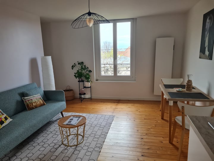 Appart Calme & Jardin, Commodités à 300m, Besançon - Besançon