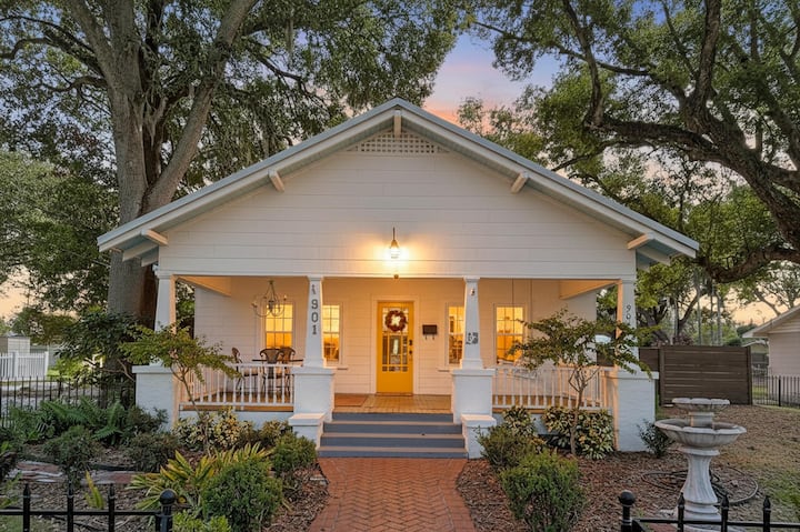 Historic Bungalow - Walk To Strawberry Fest - Plant City, FL