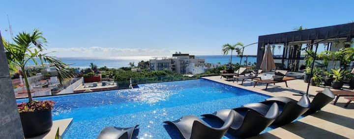 Luxe/ocean View/sauna - Playa del Carmen