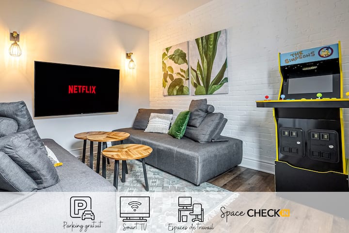 Zena Habitat | Boho-chic | Stationnement | Wifi+ac - Montreal