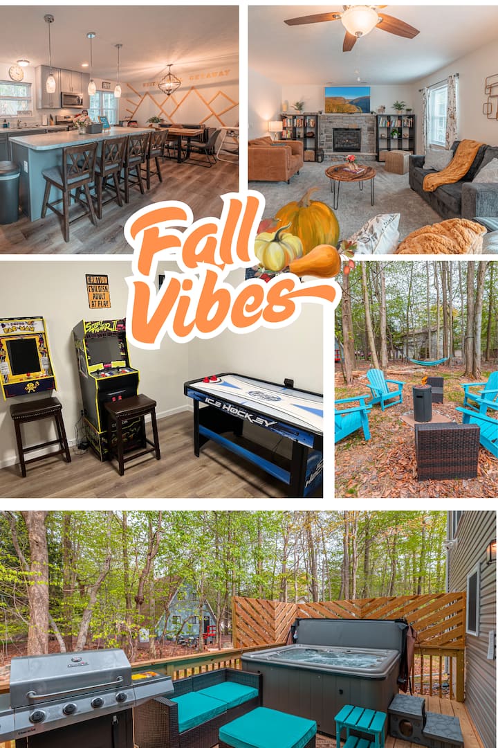 *Pocono Summer Special! W/ Hot Tub/fire Pit - Tobyhanna, PA