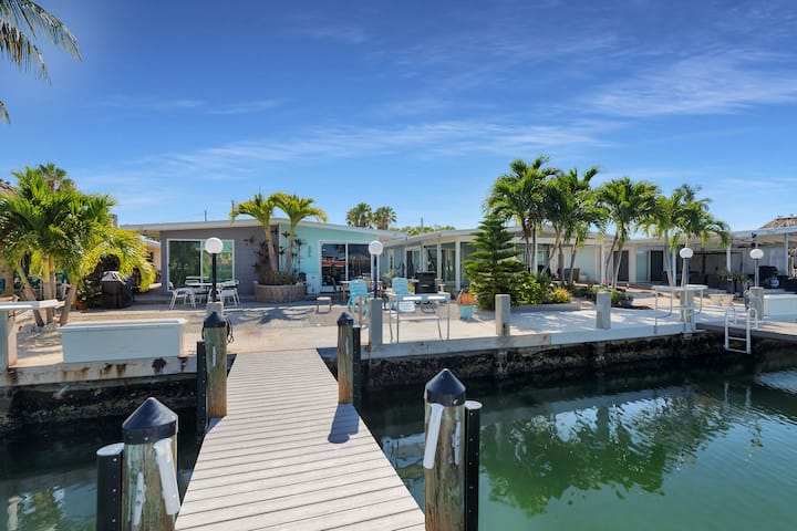 Boat Dock+king Beds & Cabana Club - Florida Keys