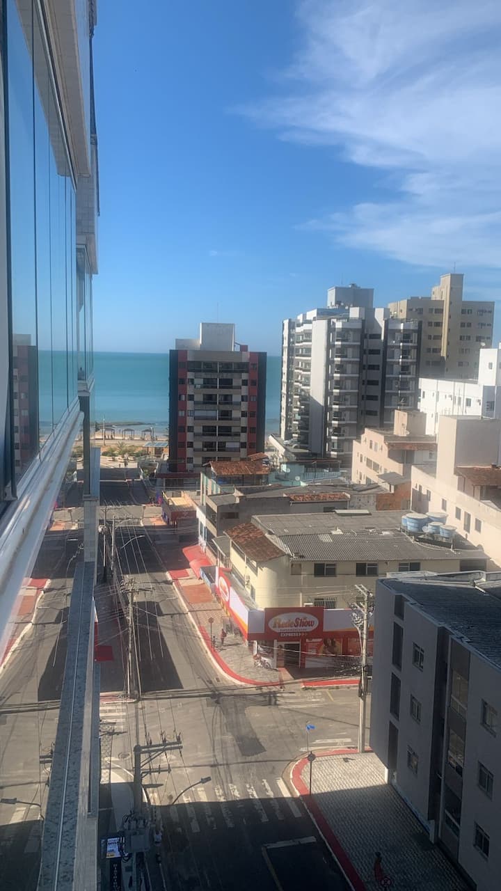 Ap Moderno C Varanda, Vista  Do Mar-praia Do Morro - Guarapari