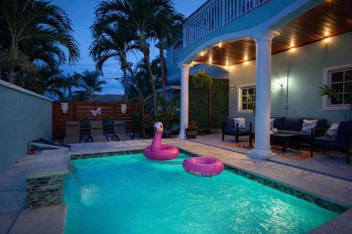 Boho-baha 2br Retreat | Pool | Near Airport - Nassau
