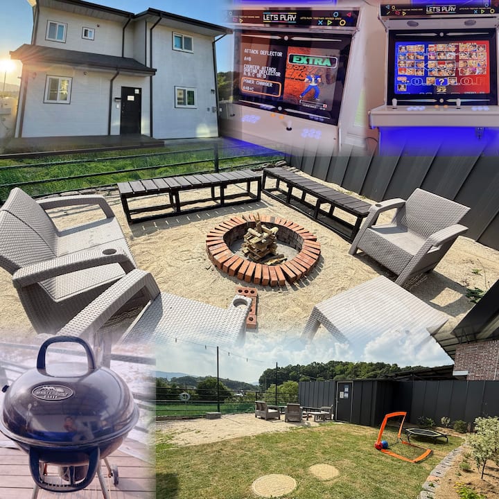 [오스칼]프라이빗 독채 펜션(마당150평,독채45평),바베큐장/불멍/유아(36개월미만)무료 - 양평군