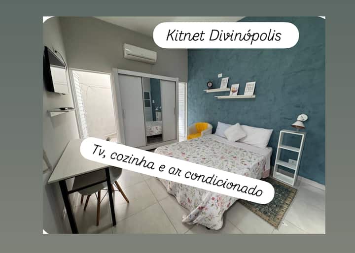 (Nº 02)mini Apt 5 Min Centro, Ar, Cozinha, Garagem - Divinópolis