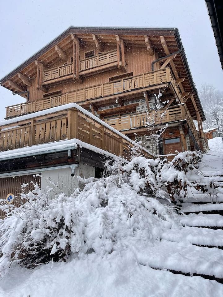 Méribel Ski Cosy 10 Pers. Calme Superbe Terrasse - Moûtiers