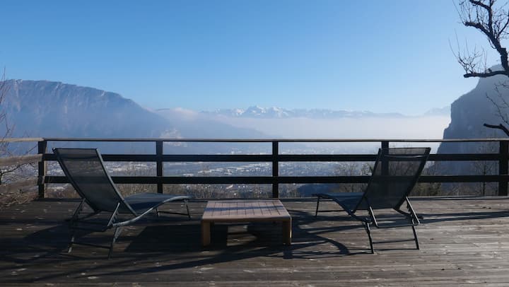 Duplex Avec Vue Exceptionnelle 
Au Pied Du Vercors - Sassenage