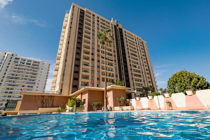 Skyline View Apartment + Free Private Parking - Adeje
