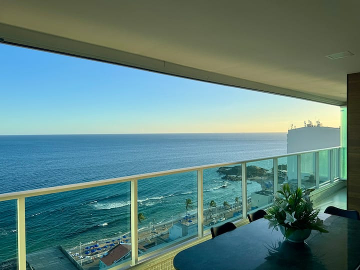 Apartamento Alto Padrão Na Barra Com Vista Mar - Salvador