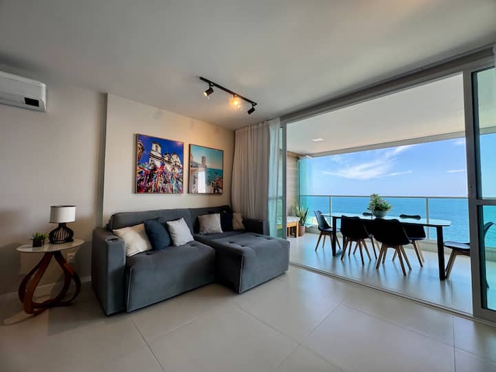 Apartamento Alto Padrão Na Barra Com Vista Mar - Brazil