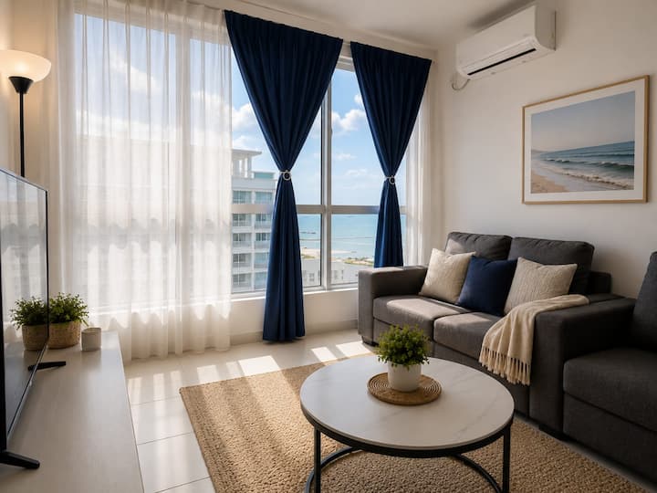 Full Seaview Micasa 3 Bedrooms 2 Bath 三房海景公寓 - Penang