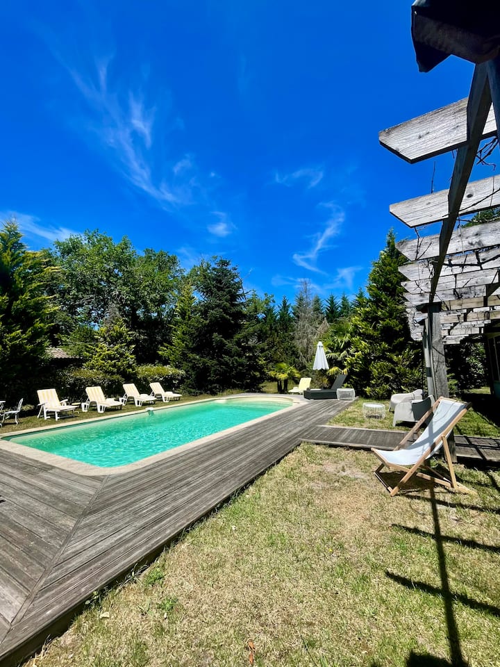 Gîte Familial En Pleine Nature - Domaine Temali - Labouheyre