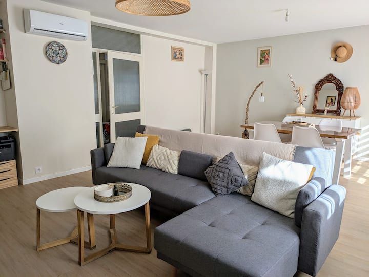 Còmode I Espaciós Apartament Lluminós - Perpignan