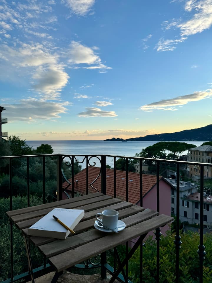 Zoagli: Lovely Maisonette Apartment - Zoagli