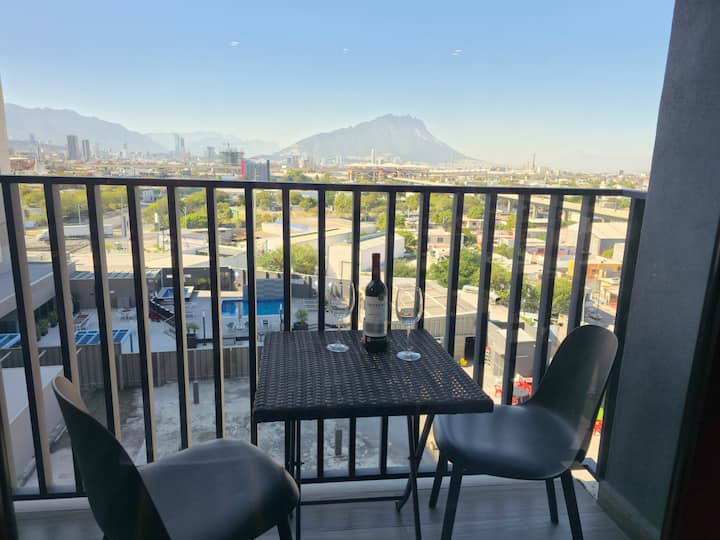 2br Unique Sunsets Comfort @ Fundidora & Arena Mty - Monterrey