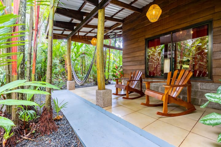 Fortuna Jungle Cabaña .Nature,a/c,trails - La Fortuna