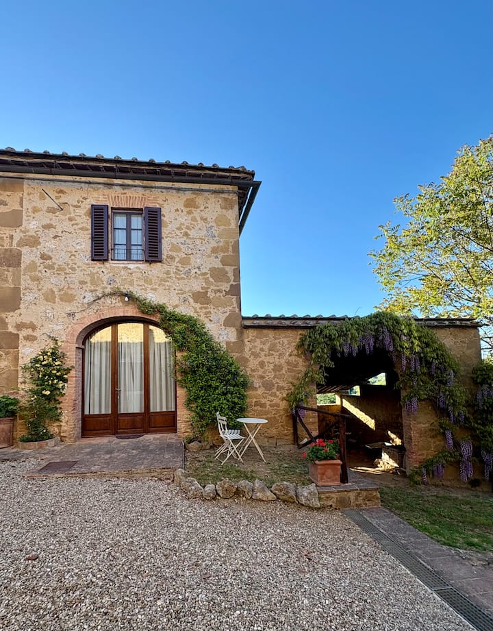 Authentic Tuscan Country House With A/c - Siena