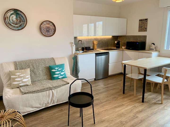 Studio Des Dunes, à 100m De La Plage. - Stella Plage