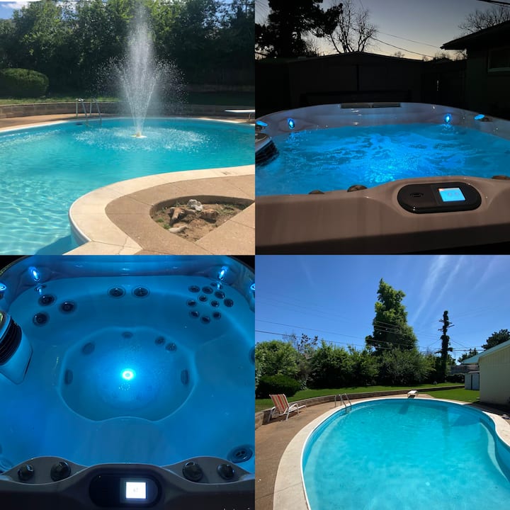 La Casa Linda: Beautiful Pool And Hot Tub - Northwest Expressway – Oklahoma City