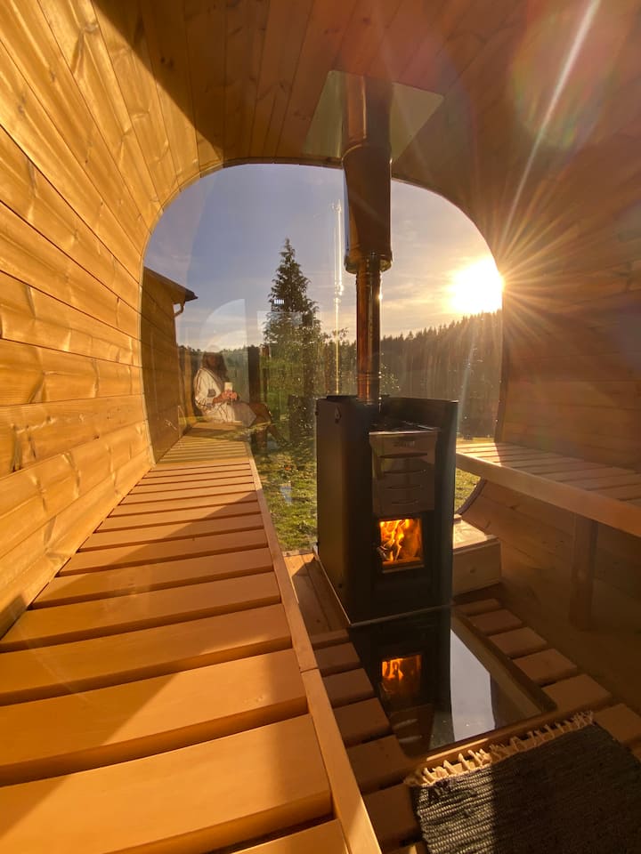 „Black+beauty“ Die Design-hütte Mit Sauna - Usseln