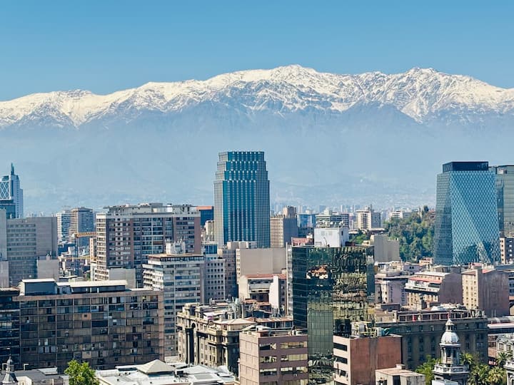 Espectacular Y Privilegiada Vista De Santiago - Independencia