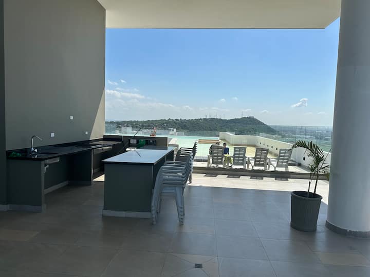 P7 Cómodo Apto Con Vista Al Mar - Cartagena