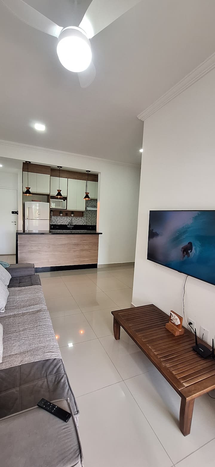 Apartamento No Centro De Bertioga, 5 Min. Da Praia - Bertioga