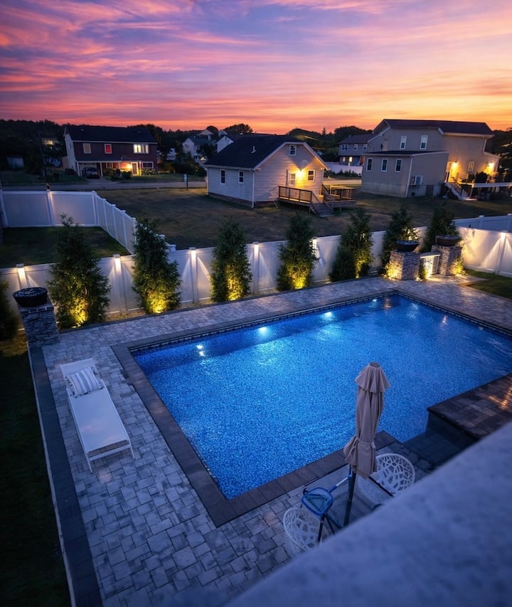 Private 1br Apt/private Entrance/inground Pool - Massapequa, NY