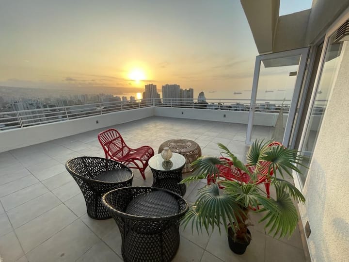 Hermosa Vista, Amplio Departamento En Viña - ビニャ・デル・マール