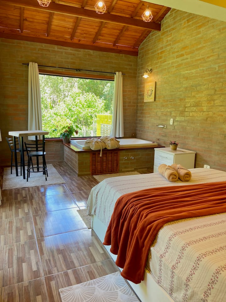 Refugio Na Serra Com Hidro, Lareira E Café Incluso - Santo Antônio do Pinhal