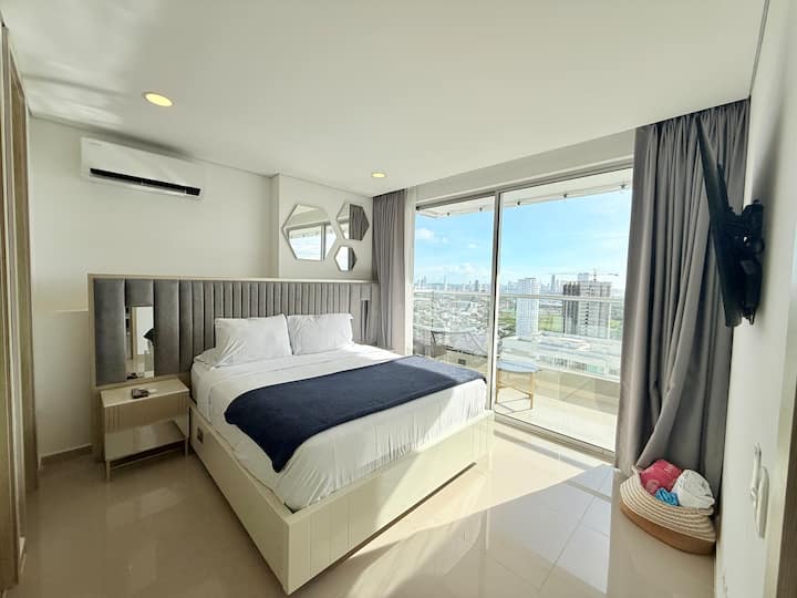 Luxury Apartment/ Incredible View Near To Downtown - Cartagena
