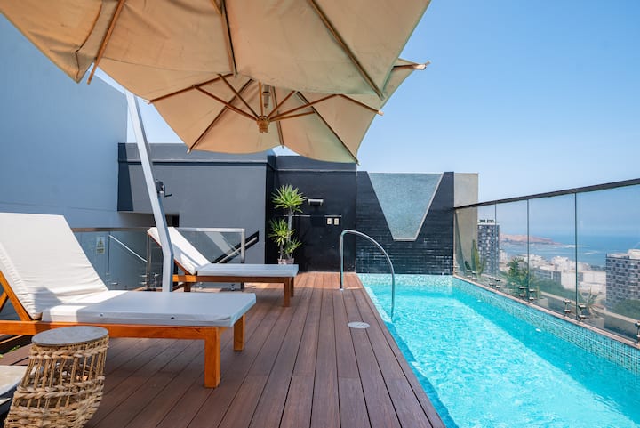 |Vibrant 10| Limit Barranco&miraflores W/ac - Lima