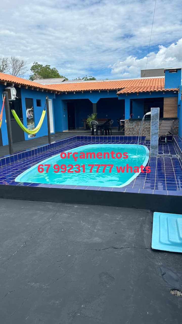 Espaço 4 Quartos,piscina,mesa Bilhar,cozinha,sala - Bonito