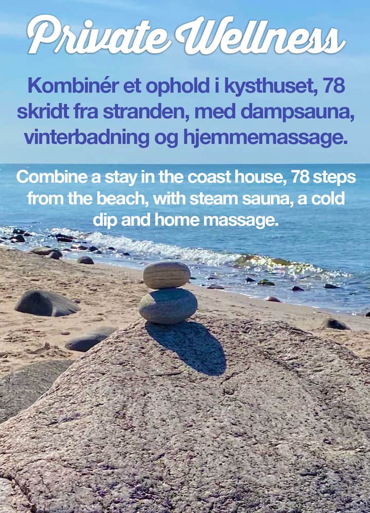 The Coast House - Water And Beach Riiight Outside - Gilleleje