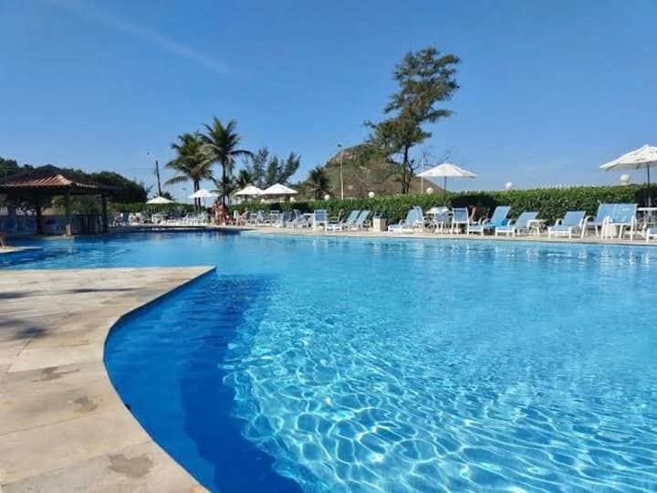 Temporada/mensal Flat à Beira Mar - Recreio dos Bandeirantes