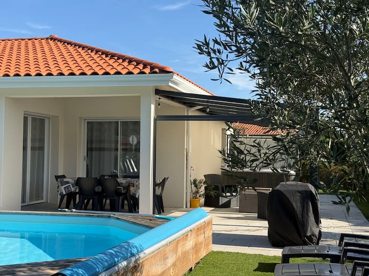 Villa Piscine Jacuzzi 3km Plage Labenne-capbreton - Labenne
