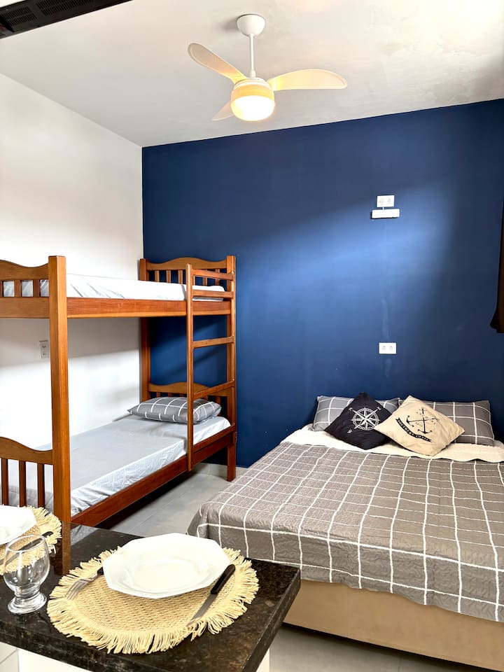 8mindapraiagrande-kitnetc/garagem&cozinhacompleta - Ubatuba