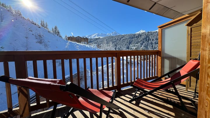 Cosy T2 Courchevel 1650 Skis Aux Pieds Et Parking - Pralognan-la-Vanoise